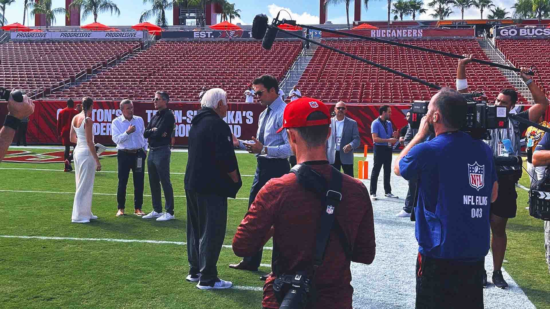Behind the Scenes with FOX's NFL crew: Tom Brady's return to Tampa ...