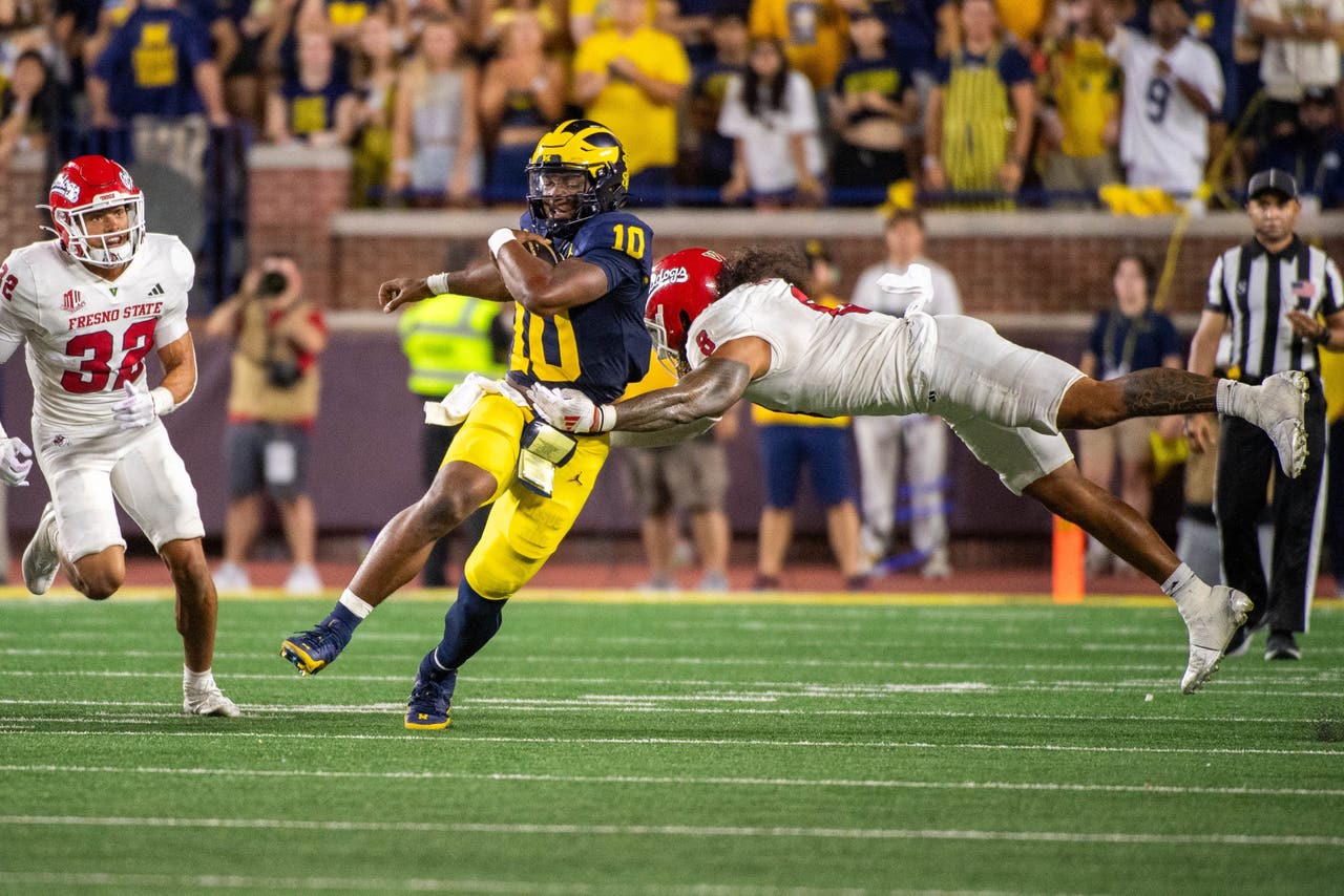 Alex Orji — Michigan's 'unrelenting workaholic' QB — gets his chance to shine vs. USC | FOX Sports