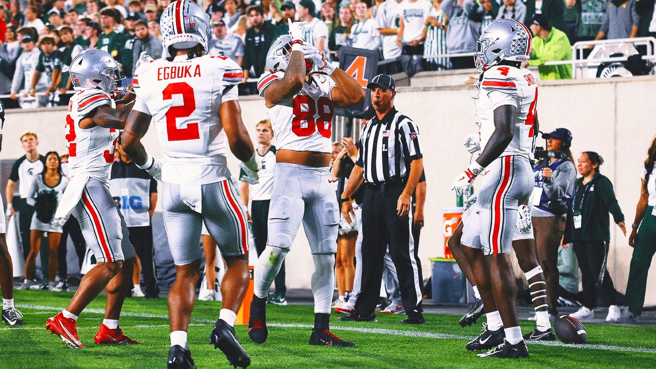 Jeremiah Smith scores 2 TDs to help No. 3 Ohio State rout Michigan ...