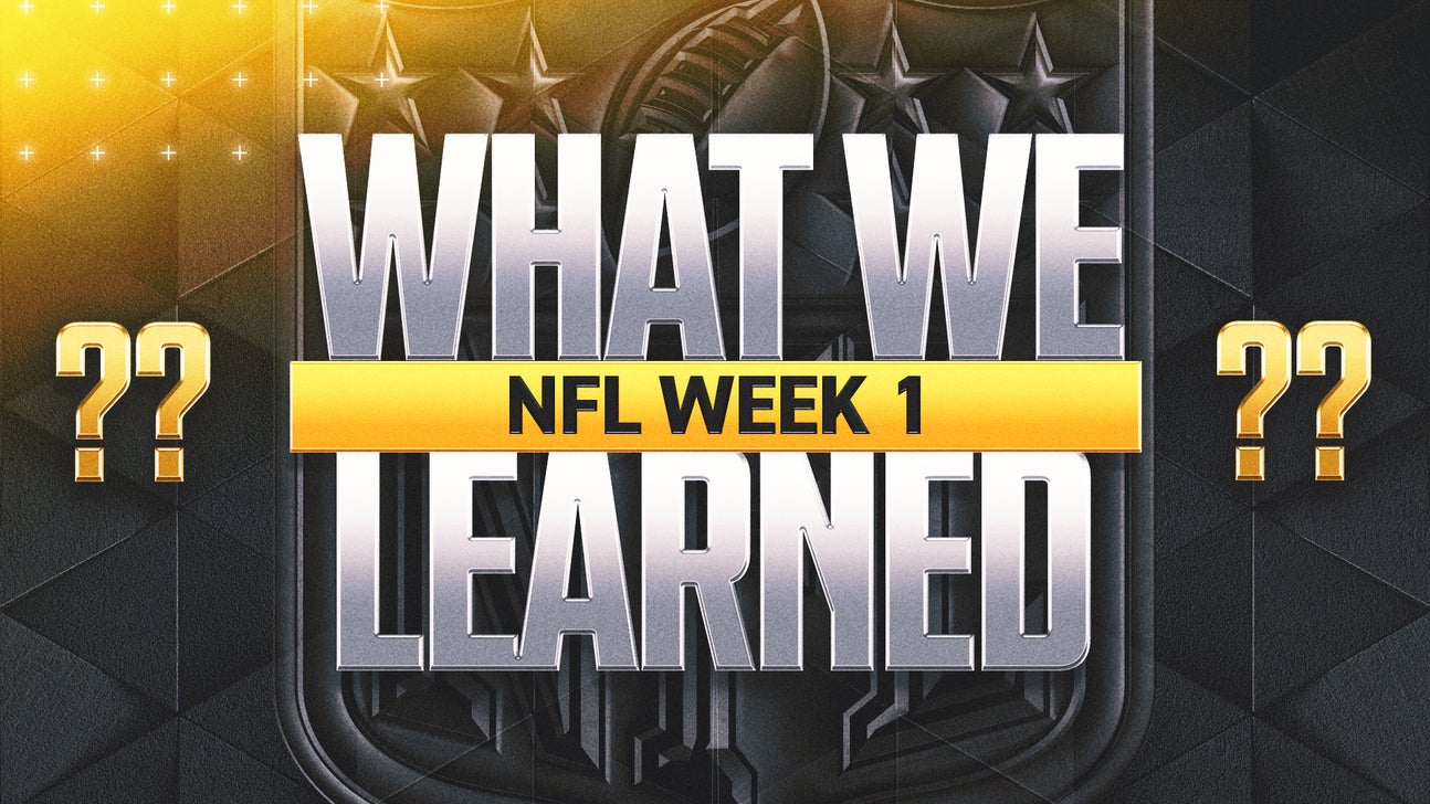 NFL Week 1 What we learned from all 13 games on Sunday FOX Sports