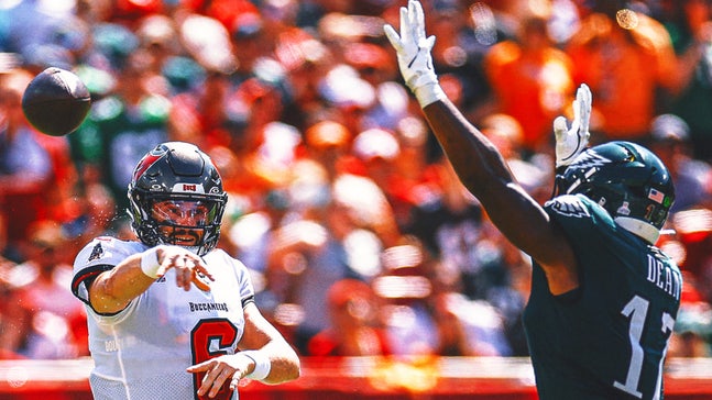 Tom Brady's LFG Player of the Game Baker Mayfield shows Bucs in good ...