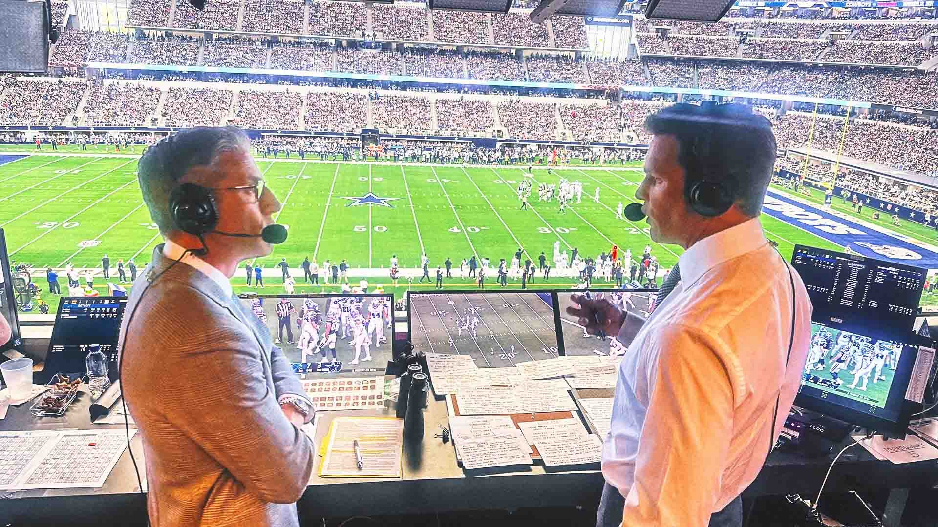 Behind the Scenes with FOX's NFL crew: Tracking hurricanes and the ...