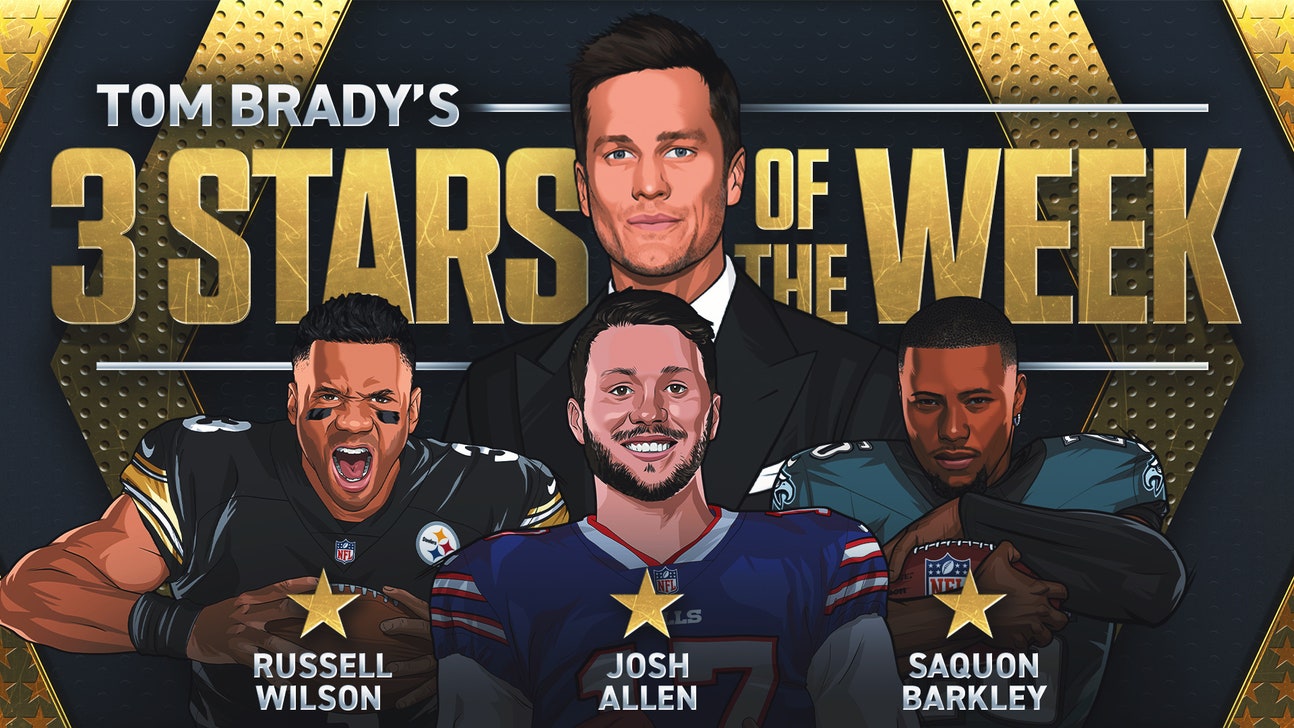 Tom Brady's 3 stars of Week 7, including Bills' Josh Allen | FOX Sports