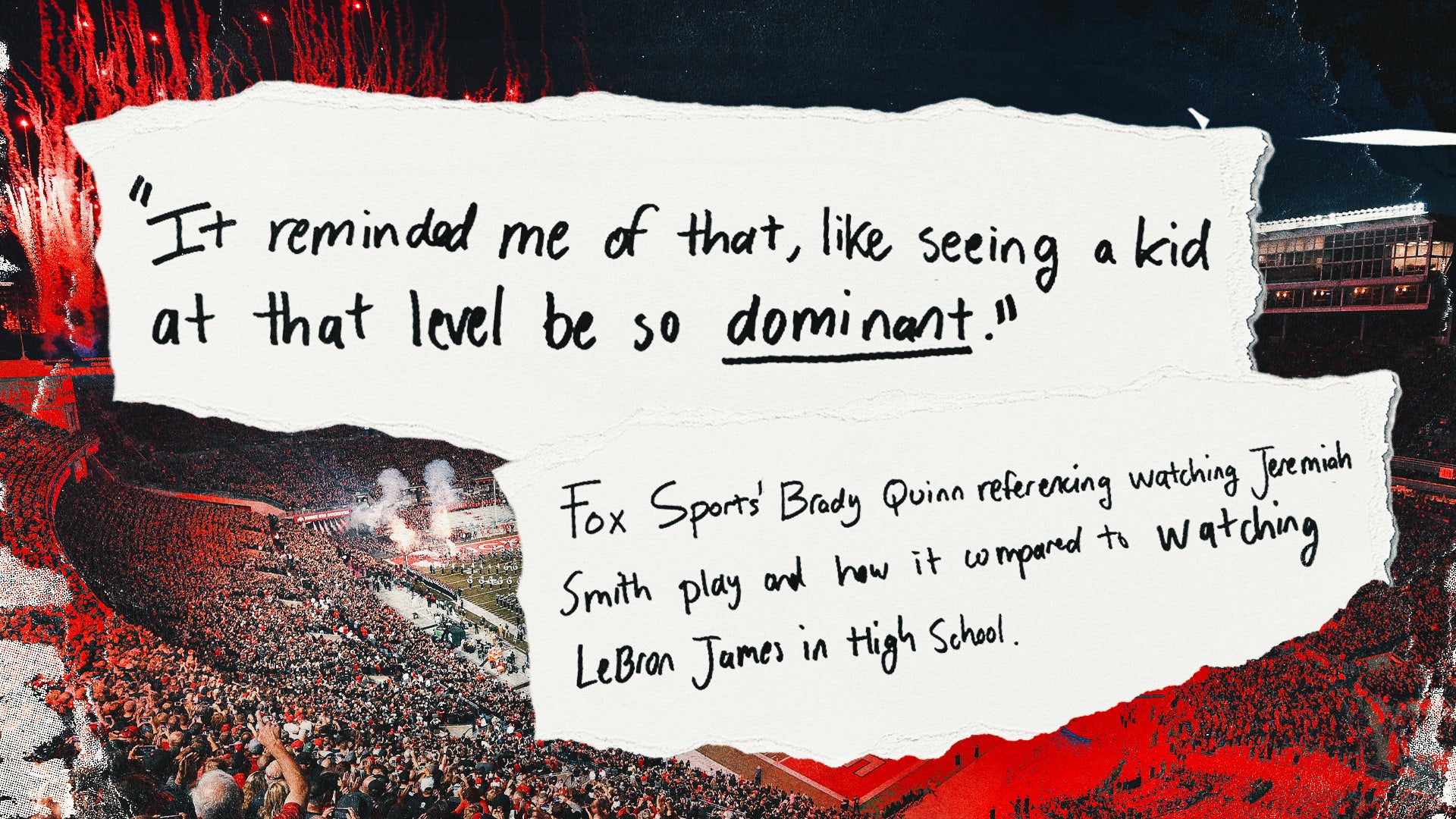 Family, community and a desire to be great: Inside Jeremiah Smith's ...