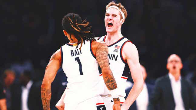 Freshman sensation Liam McNeeley shines as UConn tops Gonzaga at MSG ...