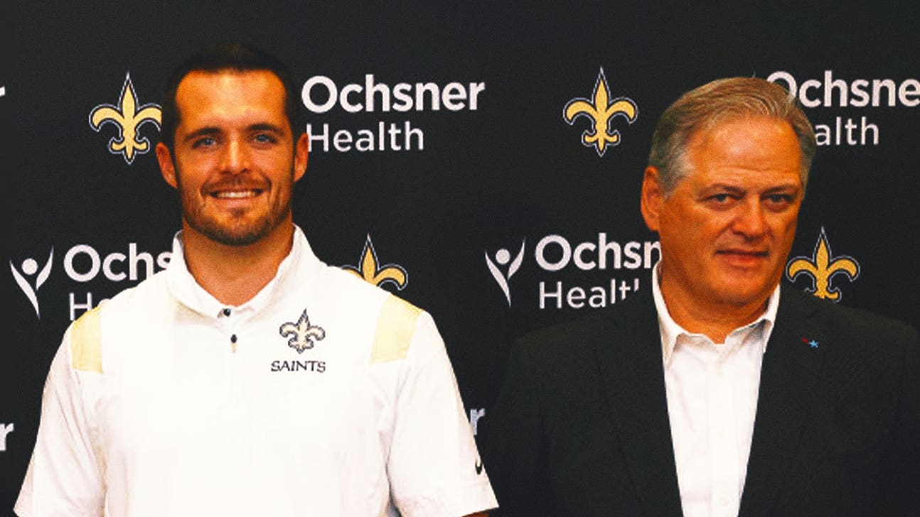 Saints GM Mickey Loomis endorses Derek Carr: 'We can win' with him at ...