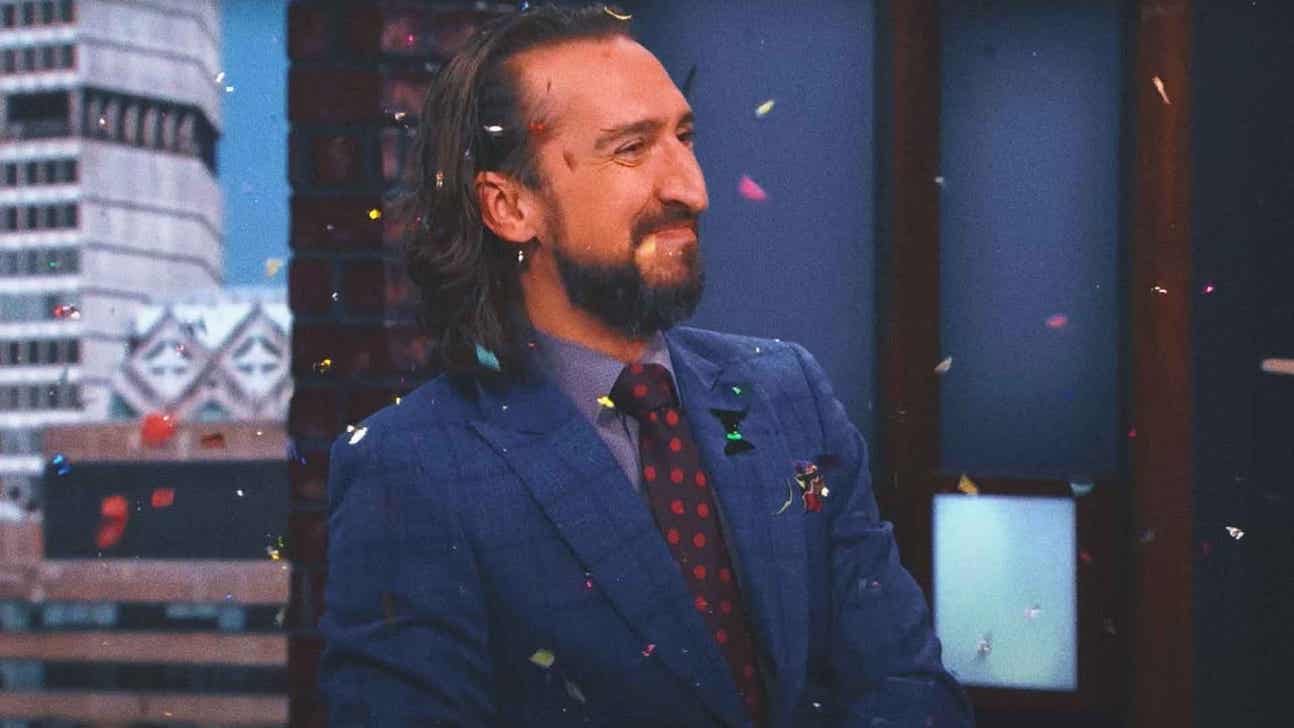 Confetti and balloons and breakdancers, oh my! Nick Wright endures Chiefs 'celebration' | FOX Sports