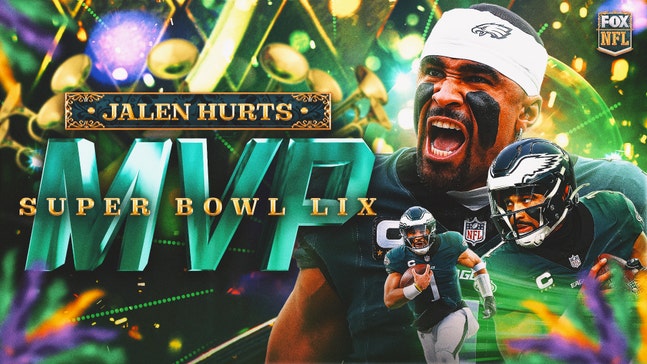 Eagles QB Jalen Hurts wins MVP of Super Bowl LIX with 3 TDs | FOX Sports