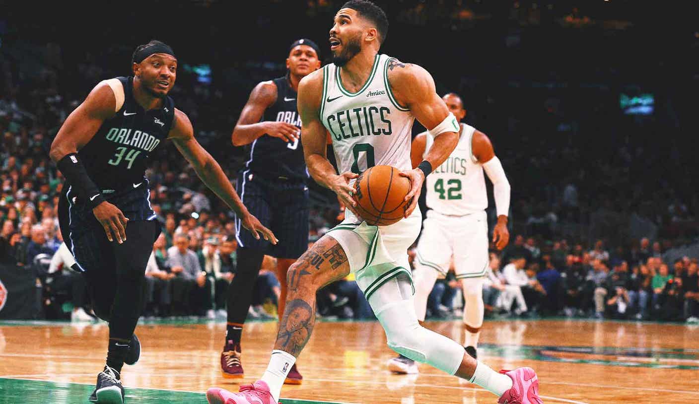 Jayson Tatum Plays Through Injury as Celtics Defeat Magic in Game 1 ...