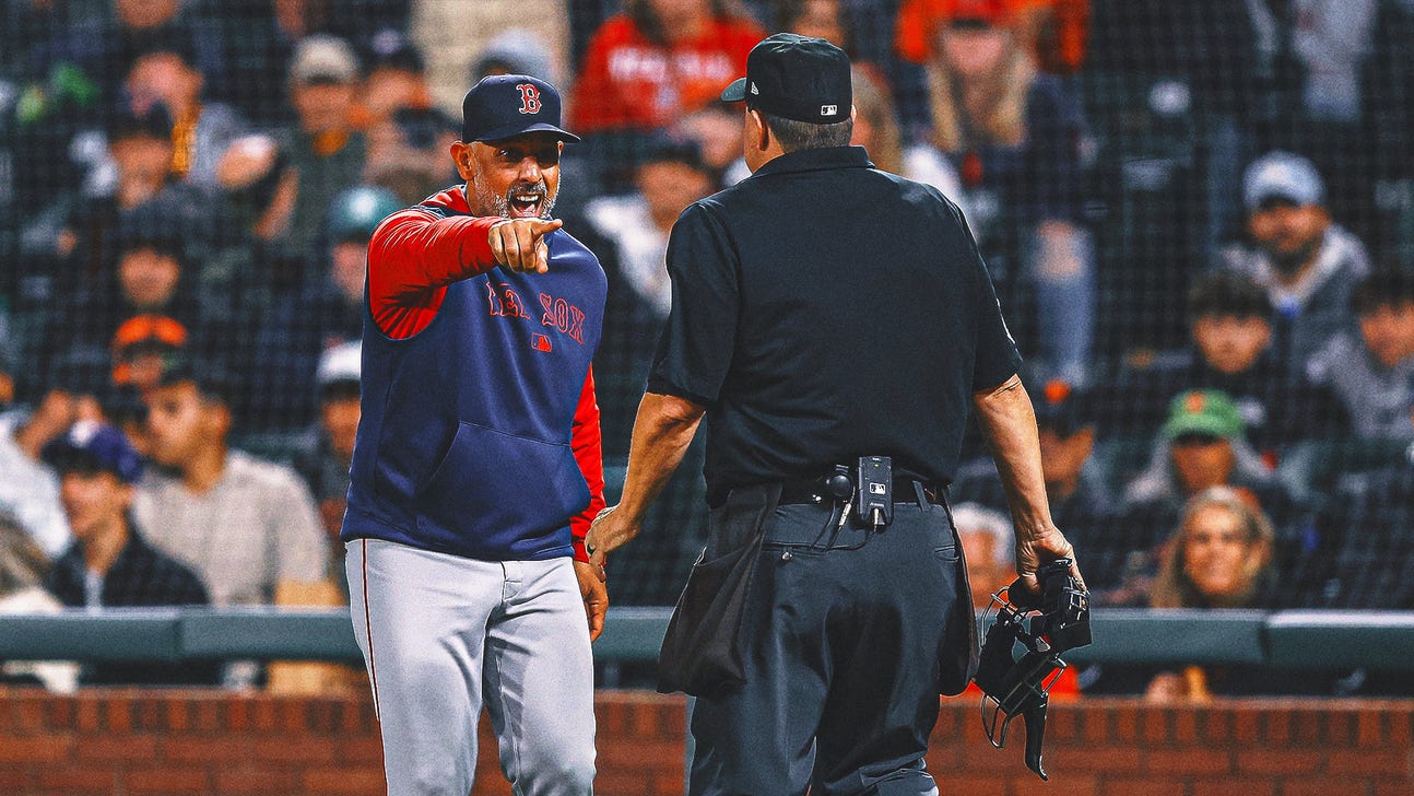 Red Sox Jarren Duran and Alex Cora ejected from series finale vs. Giants | FOX Sports