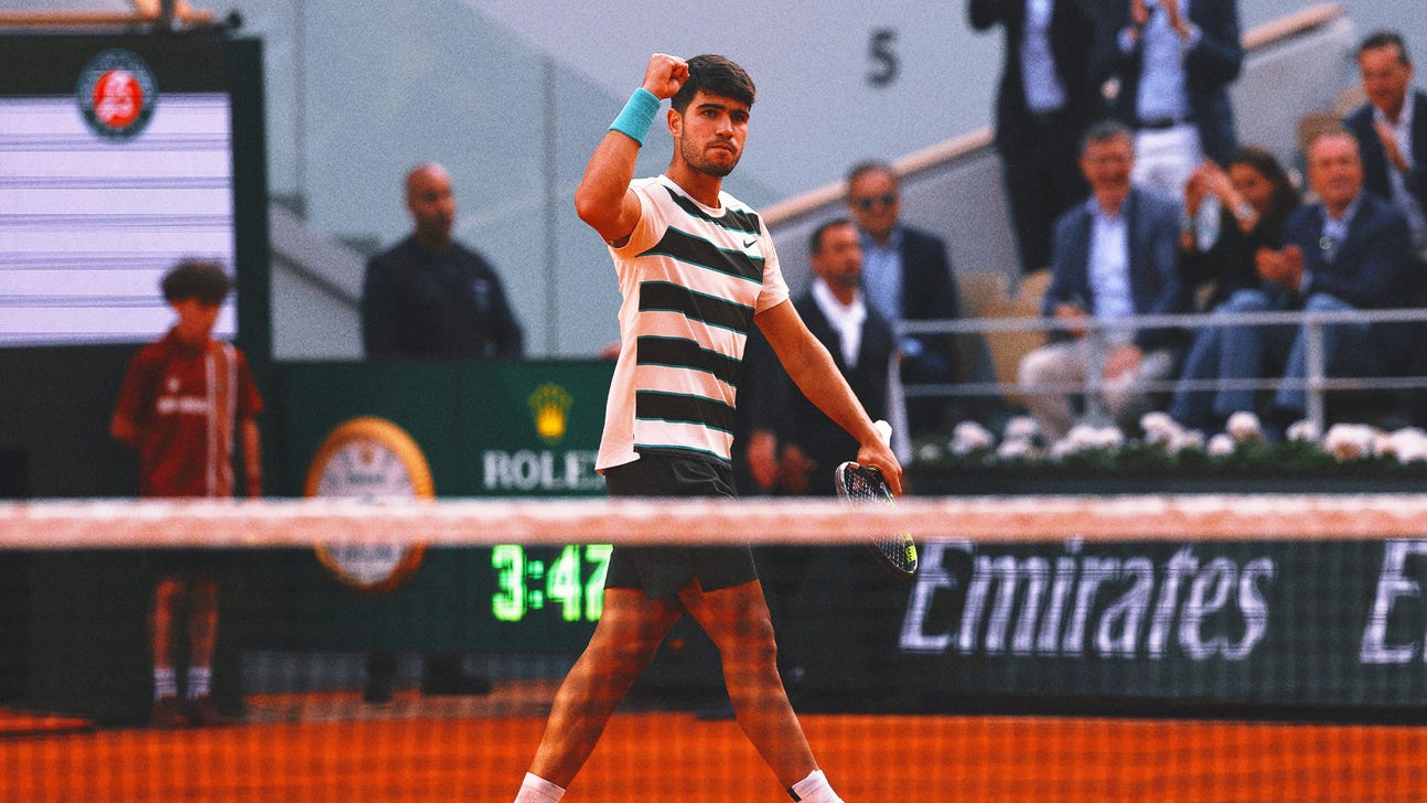 Carlos Alcaraz pulls off comeback to take down Jannik Sinner in French ...