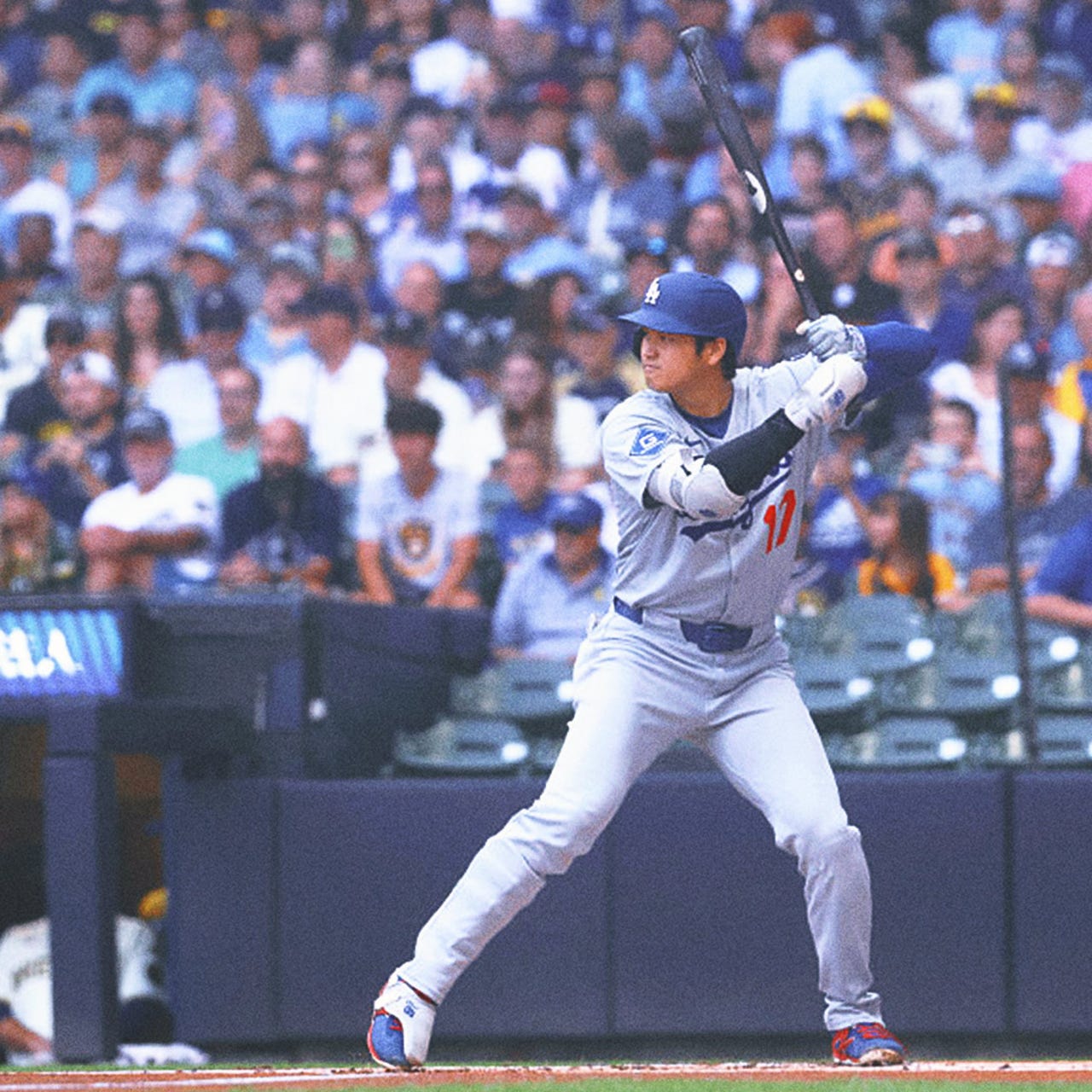 different batting stances