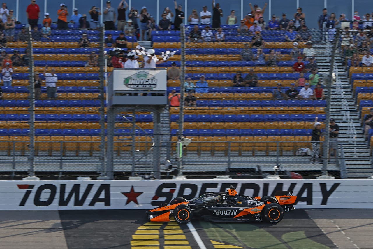 Pato O'Ward Tames Nemesis Josef Newgarden For Much-Needed Win At Iowa ...