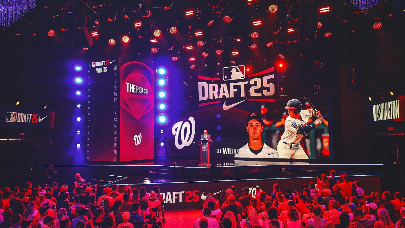 Nationals Take High School SS Eli Willits With No. 1 Pick in 2025 MLB ...