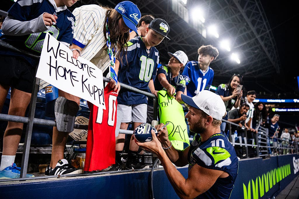 New Seahawks WR Cooper Kupp Envisions Lethal Tandem with Jaxon Smith ...
