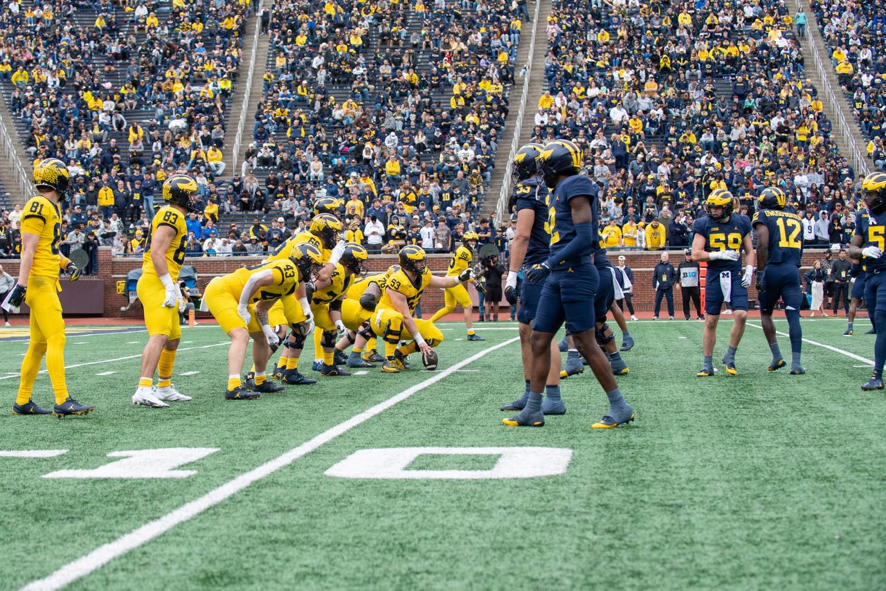 Pressure Mounts on Grant Newsome to Elevate Michigan’s Offensive Line ...