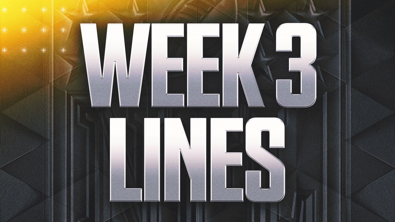 2025 NFL Odds Week 3: Lines, Spreads for all 16 Games | FOX Sports