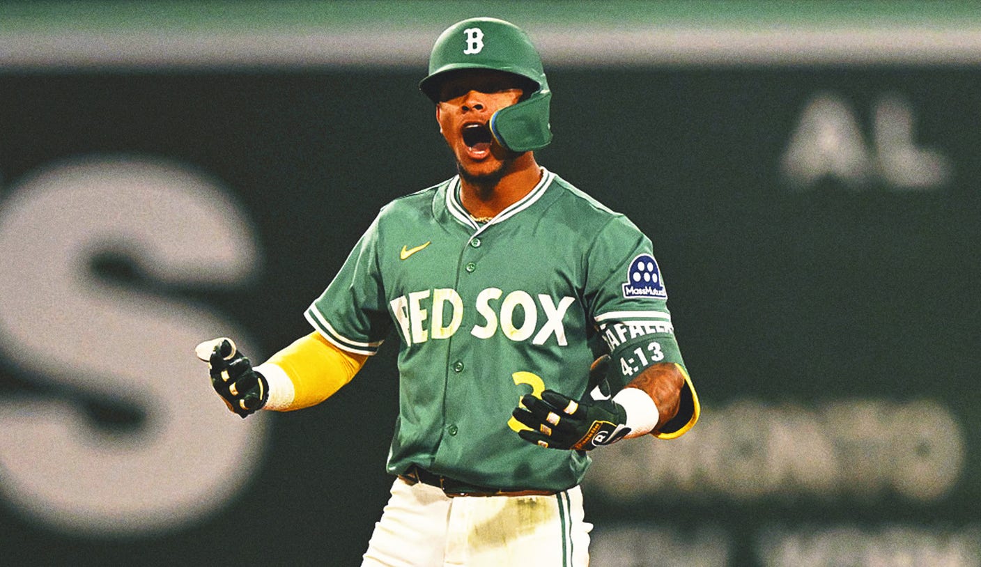 Ceddanne Rafaela's Walk-off Triple Helps Red Sox Clinch Playoff Berth ...