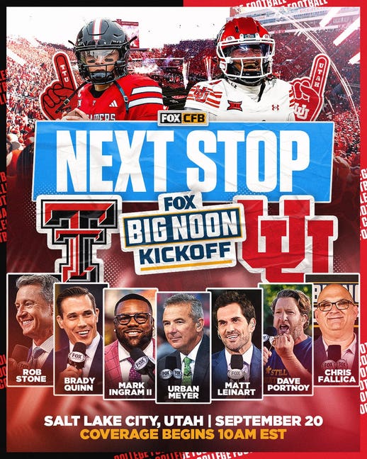 Big Noon Kickoff: 2025 Schedule, Location, FAQ | FOX Sports