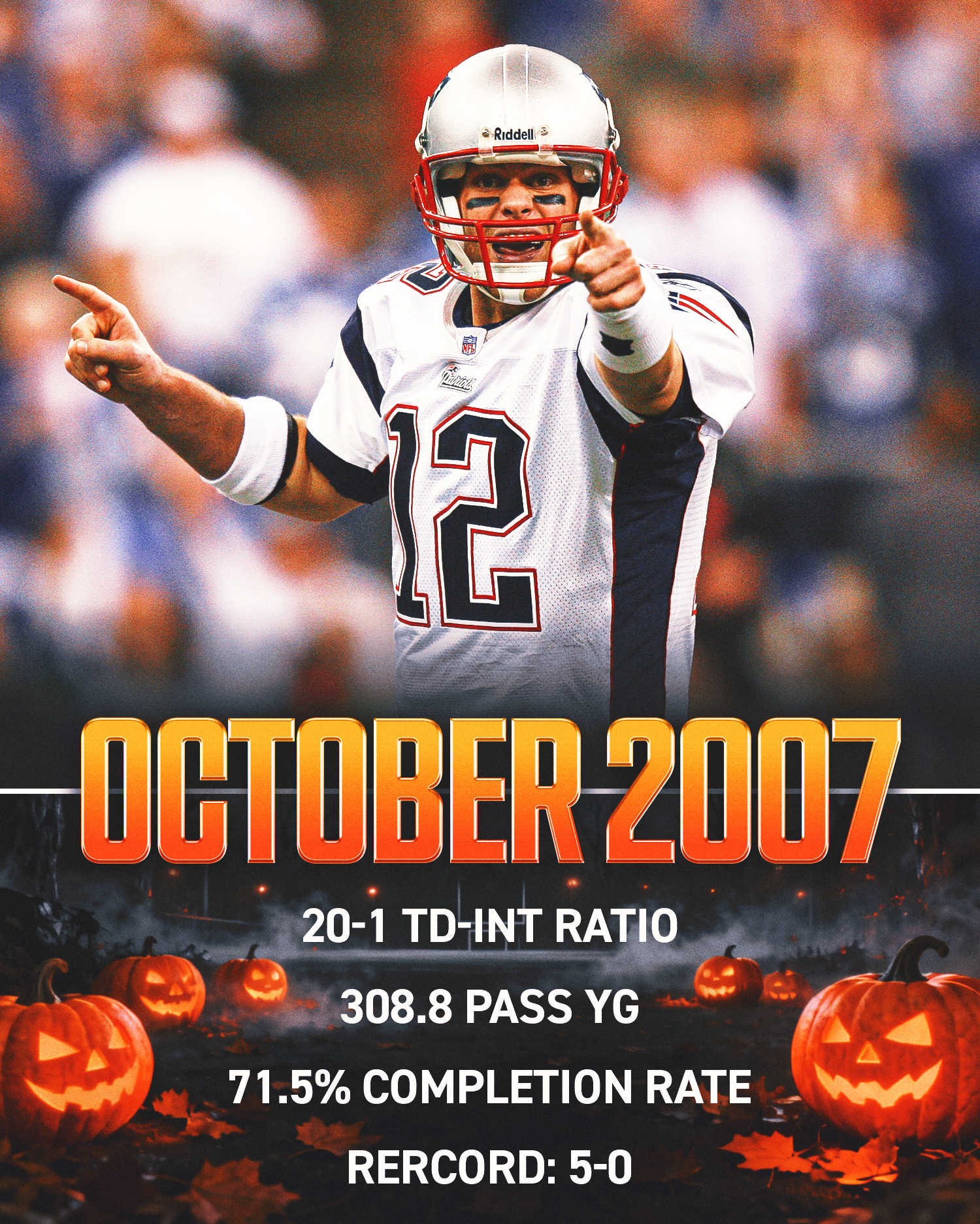 Tom Brady's Stats in October Are Unbelievable: Inside the GOAT's ...