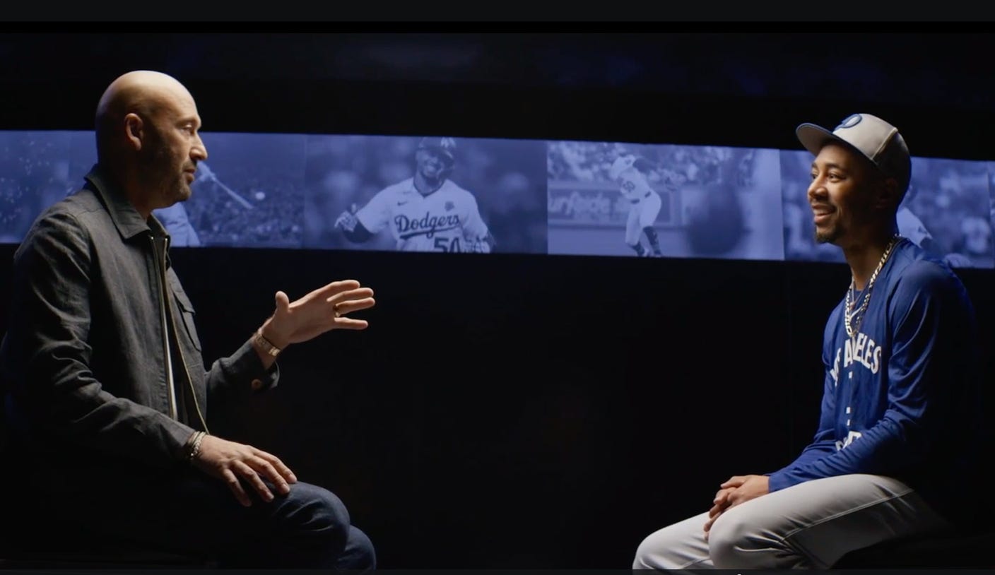 Derek Jeter, Mookie Betts Discuss Gold Gloves & Dodgers' Title Bid ...