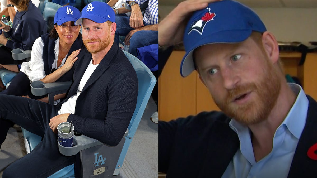 Prince Harry and 'Hat Gate': How a Dodgers Cap Rankled Blue Jays Fans ...