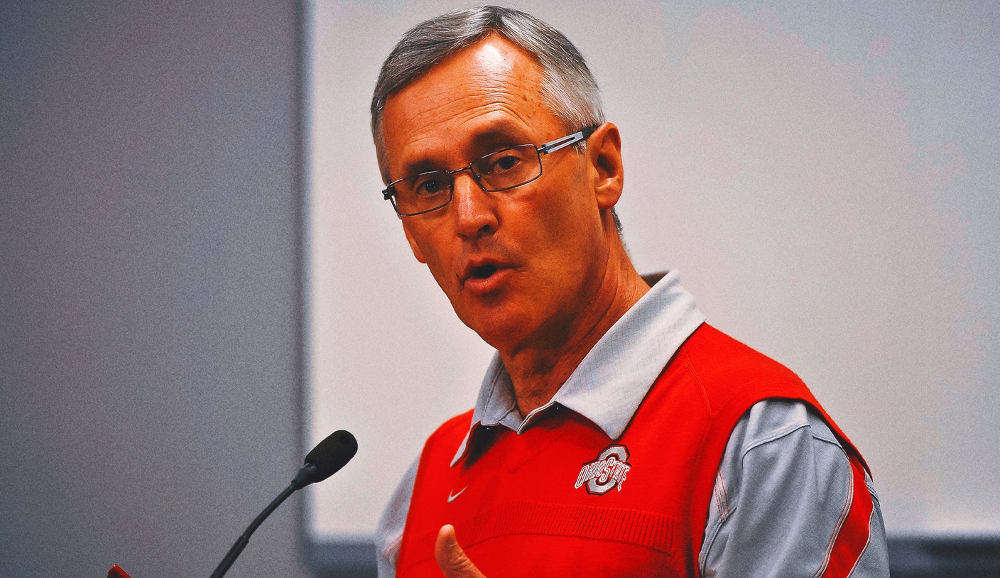 Ohio Lt. Gov. Tressel Puts Iconic Sweater-Vest on the line Before ...