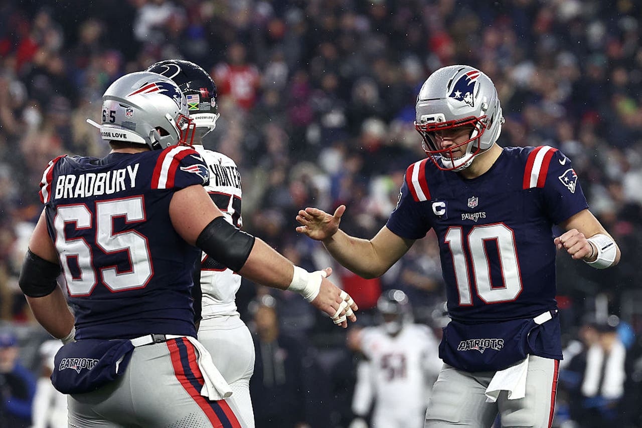 Game Changers: Inside Patriots QB Drake Maye's Bond With His Offensive ...