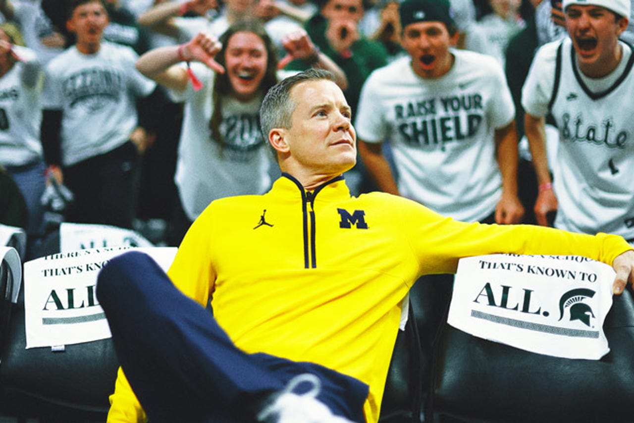 Michigan coach Dusty May Says The Izzone Will 'Never Get Under My Skin ...